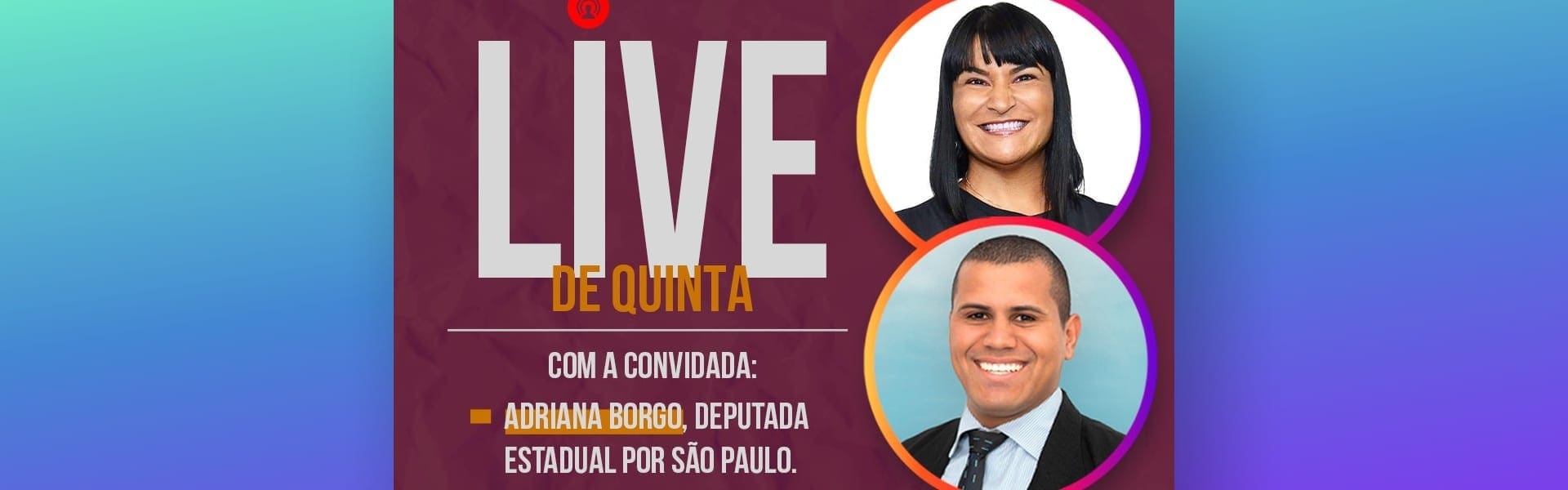 Participação em LIVE com Ramiro Máximo - Adriana Borgo - Website Oficial